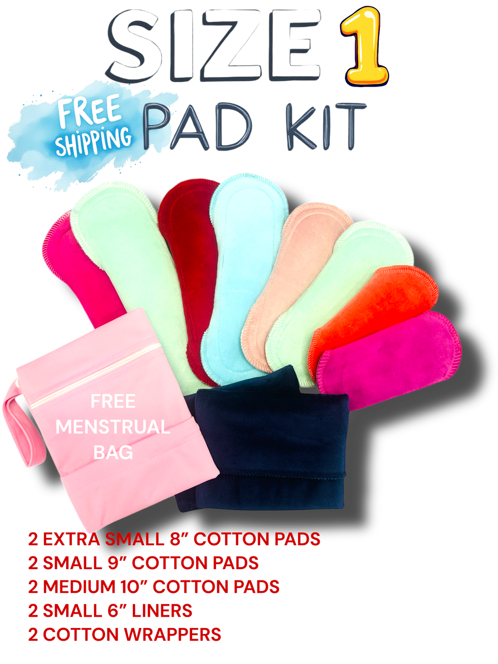 SIZE 1 PAD KIT – SoCo Studio