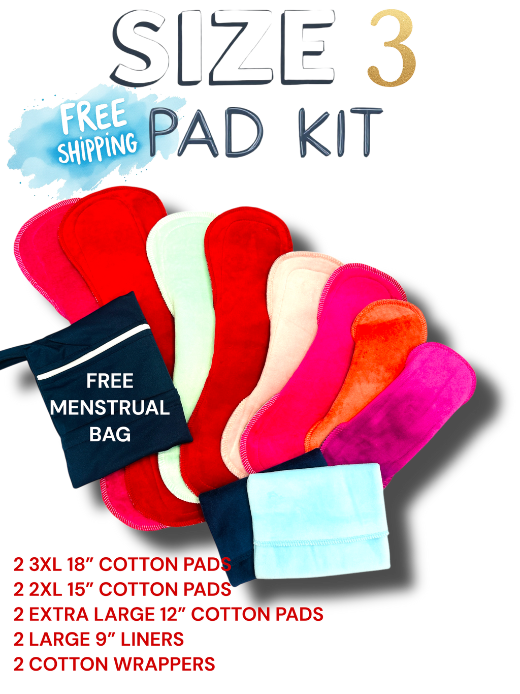 SIZE 3 PAD KIT – SoCo Studio