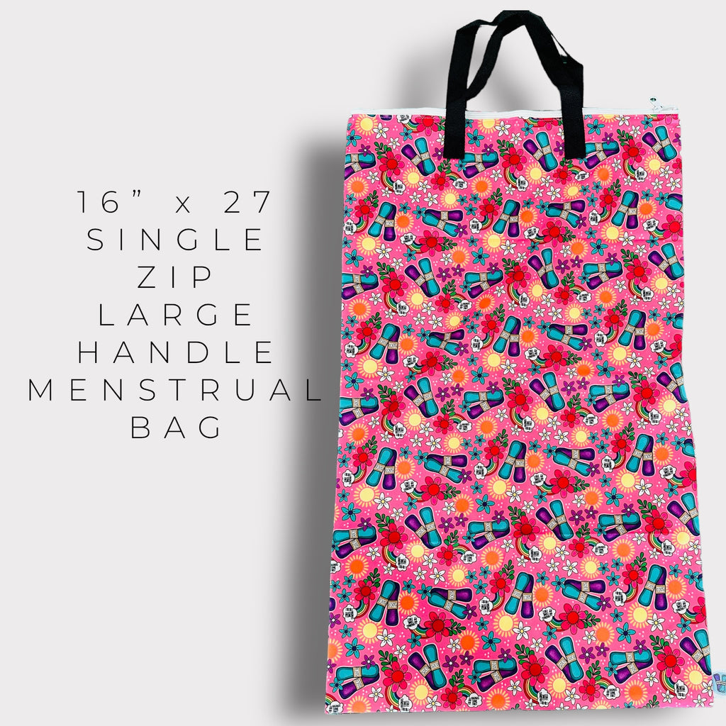 SoCo Large Pink Menstrual Bag – SoCo Studio